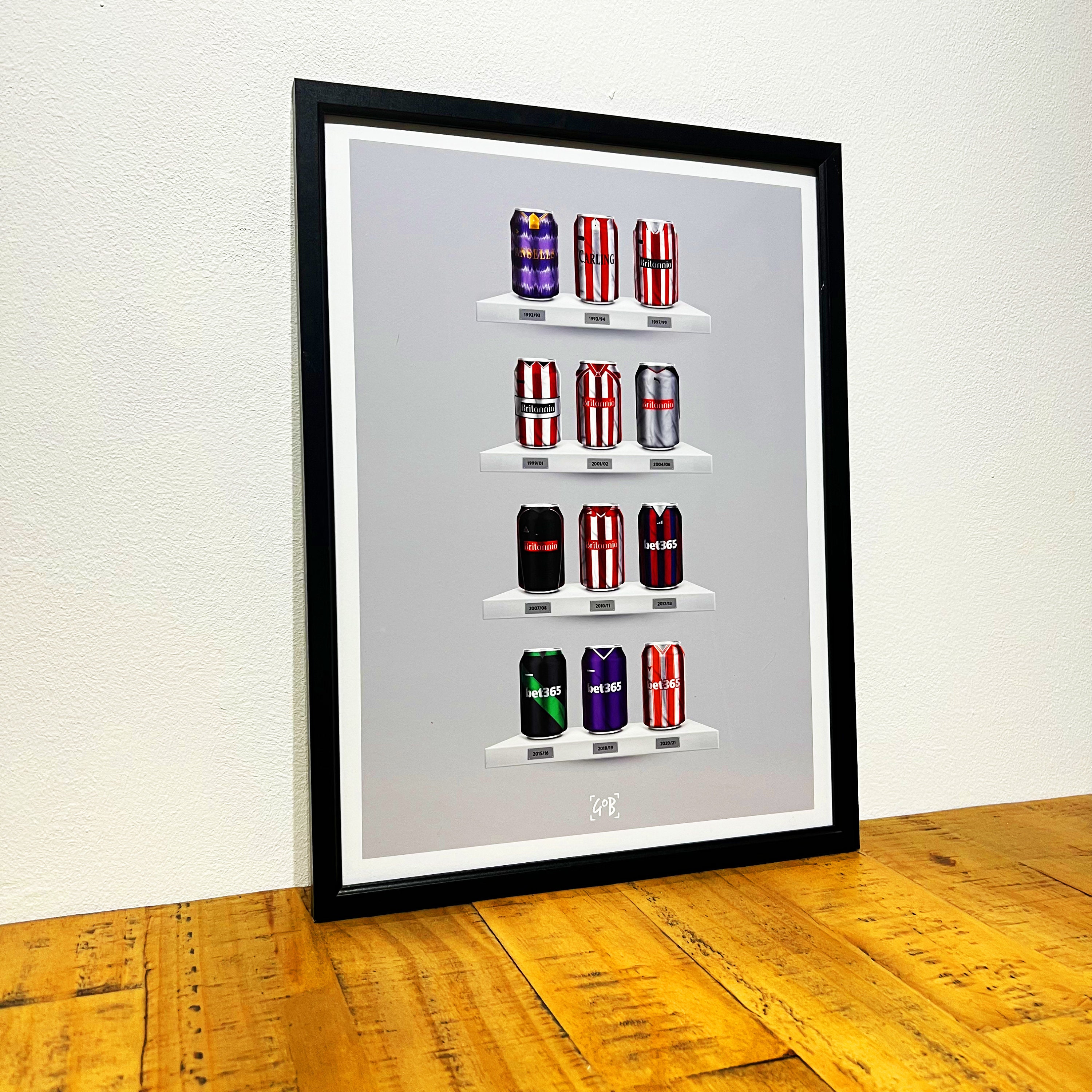 Stoke City FC Classic Kit Can Print Stoke City Gifts - Etsy UK