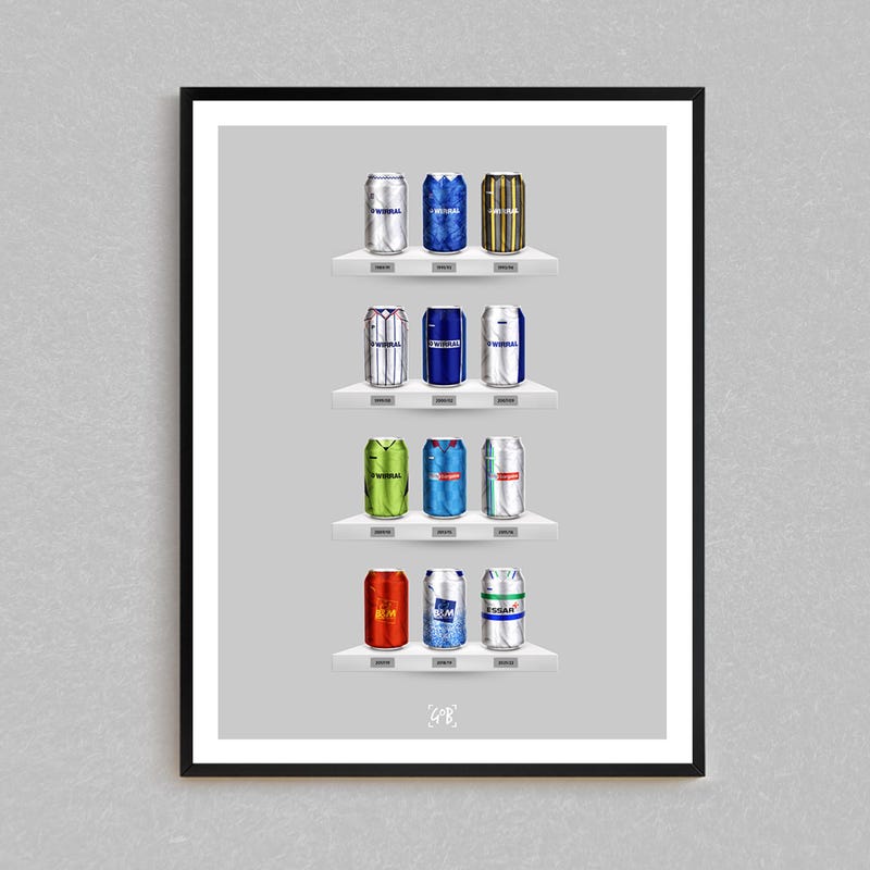 Tranmere Covers Fc - Etsy UK