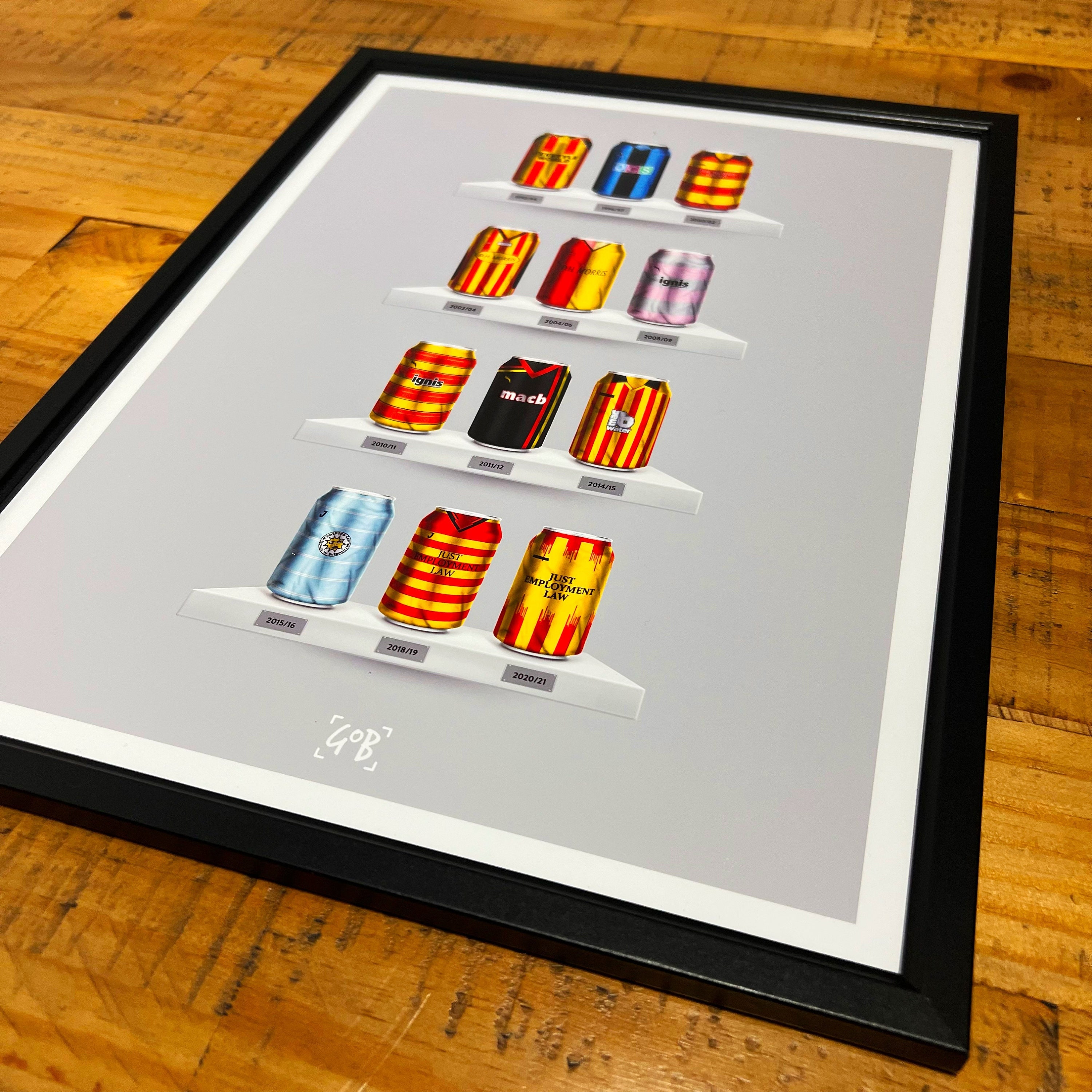 Partick Thistle FC Classic Can Print Partick Thistle Gifts - Etsy UK