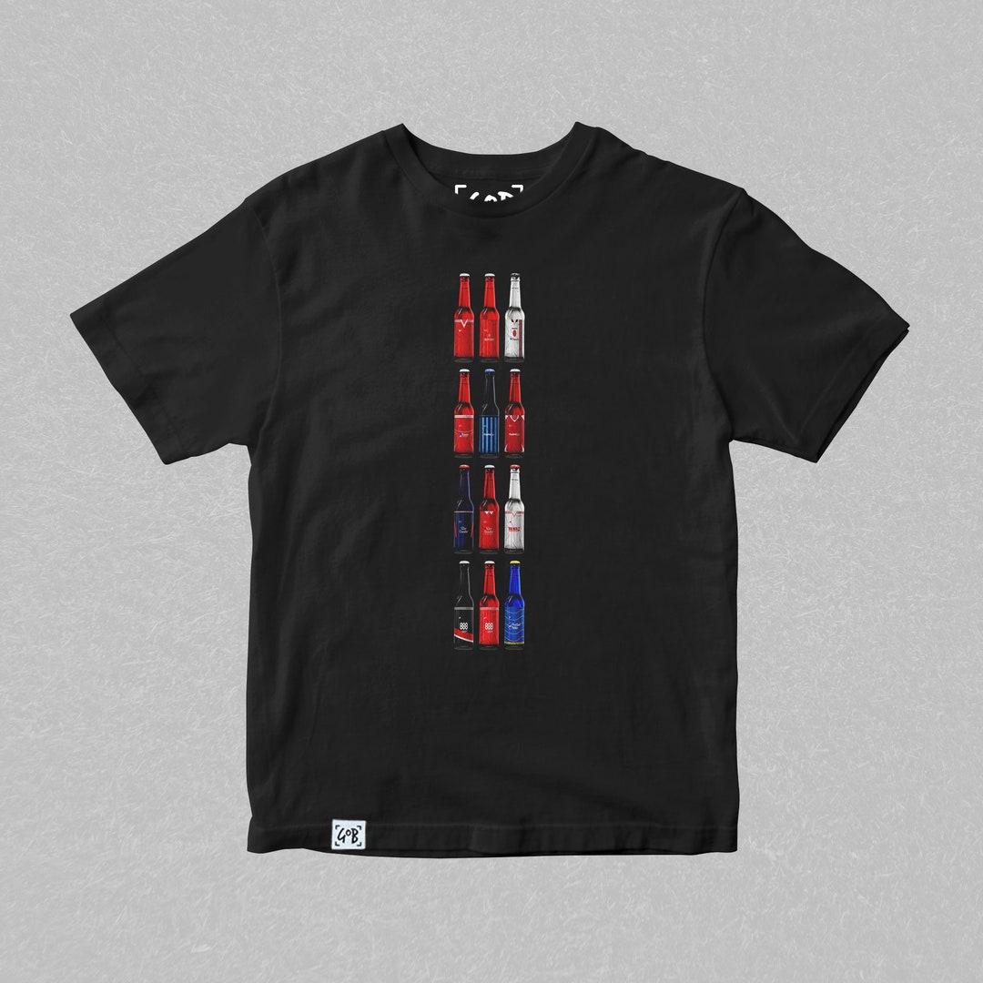Nottingham Forest FC Classic Bottle T-shirt Nottingham Forest Gifts - Etsy