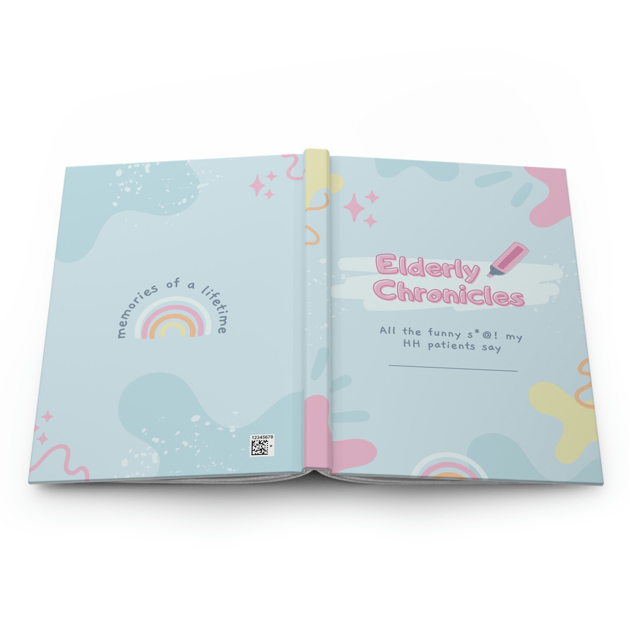Elderly Chronicles A Home Healthcare Journal Hardcover - Etsy