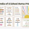 Healthy Habits for Kids Sign Poster School Nurse Office Decor - Etsy