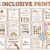 12 Inclusion Posters School Counselor Office Decor Inclusive Wall Art ...