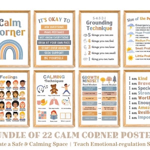 22 Boho Counseling Posters School Counselor Office Decor Psychologist ...