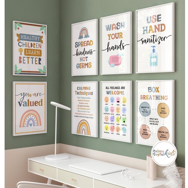 Nurse Office Boho Posters - Etsy