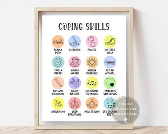 School Counselor Poster Sign Therapist Office Decor - Etsy