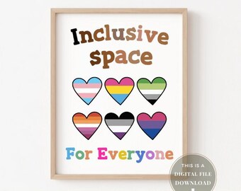 Diversity Poster School Office Classroom Sign Stronger - Etsy