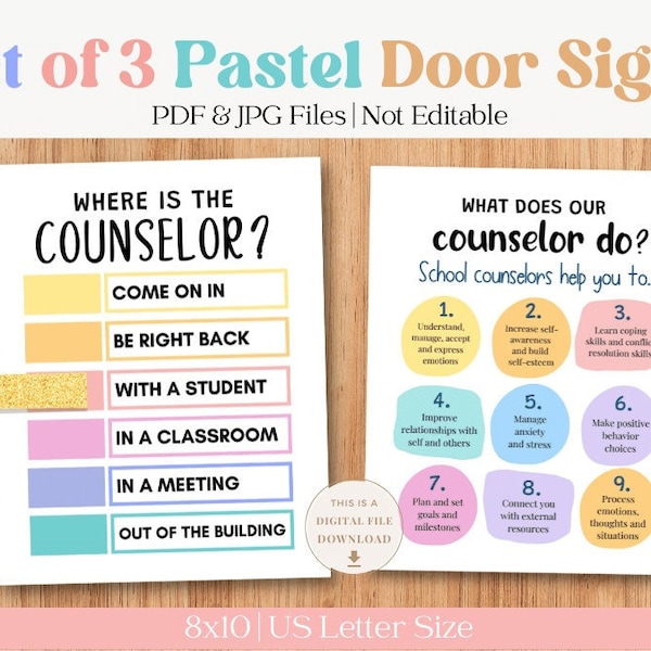 School Counselor Bulletin Boards - Etsy
