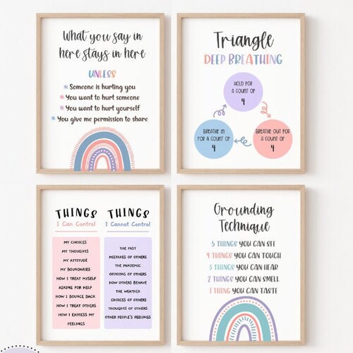 Inclusion School Counseling Office Decor Posters Counselor - Etsy