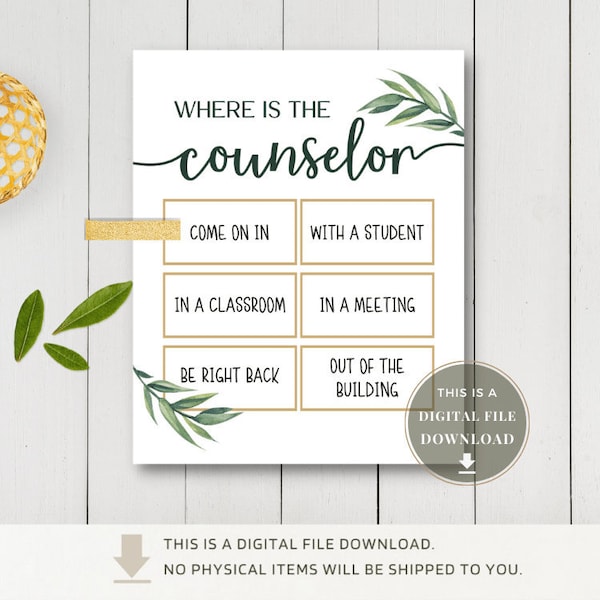 Counselor - Etsy