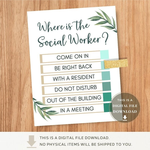 Social Worker - Etsy