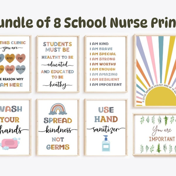 School Nurse Office Decor - Etsy