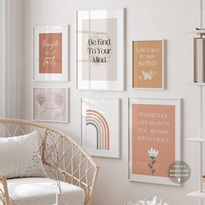 20 Boho School Psychology Office Decor Social Worker Poster Counselling ...