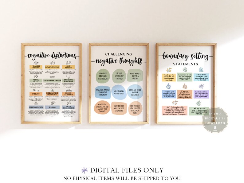 Bundle 18 School Counselor Office Decor Mental Health Posters - Etsy