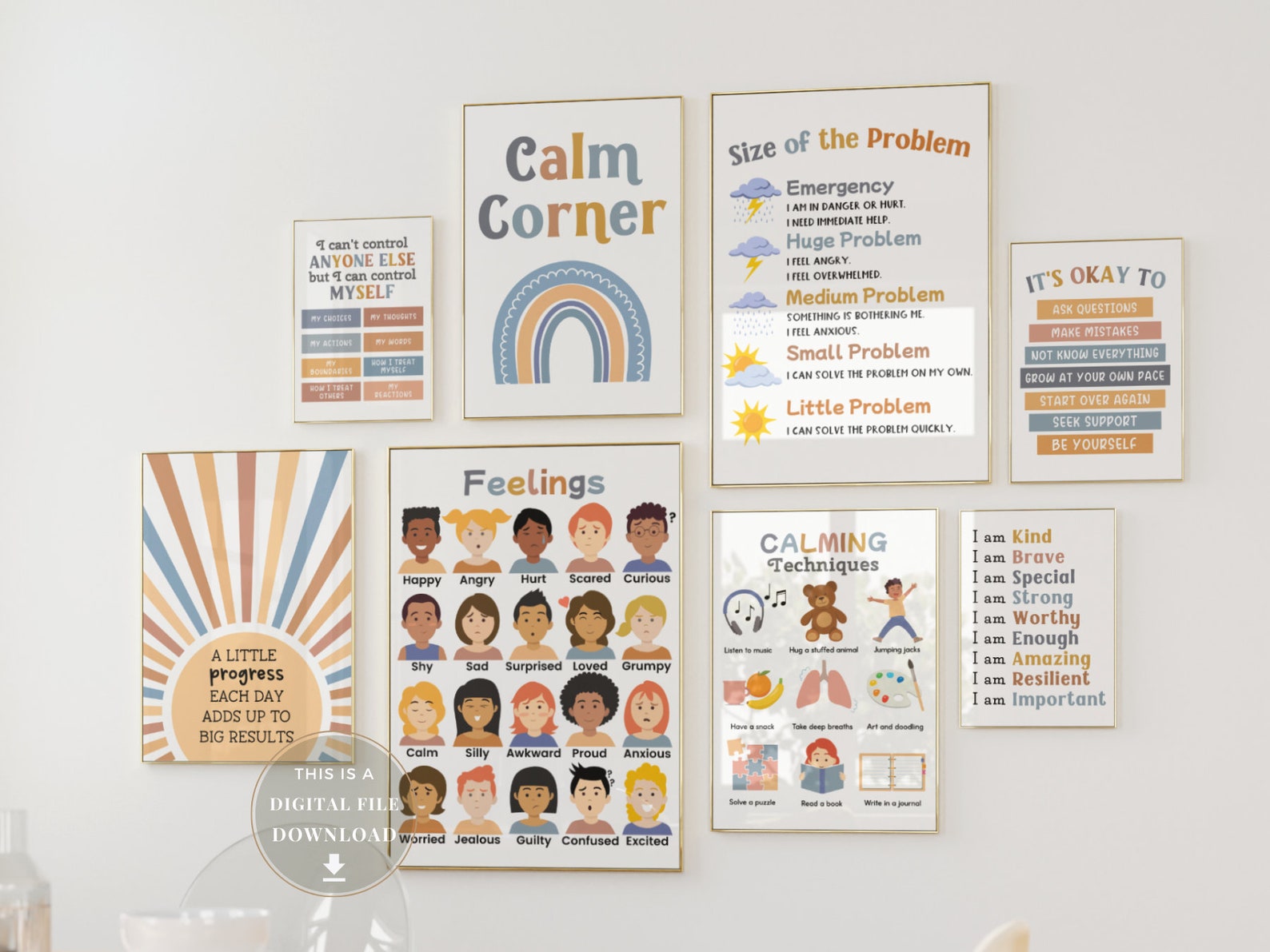 22 Boho Counseling Posters School Counselor Office Decor - Etsy