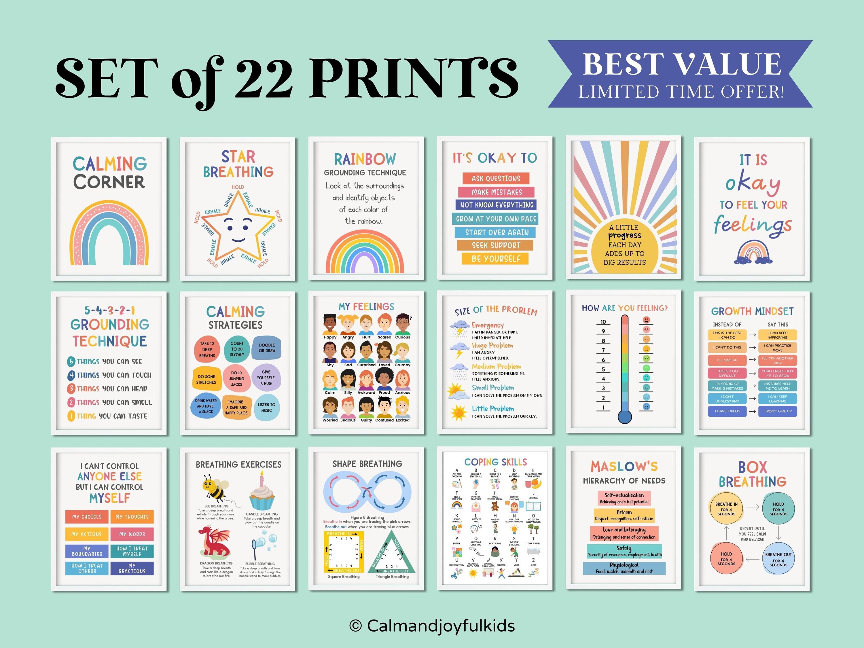 22 Social Worker Office Decor School Psychology Wall Art Counselor ...