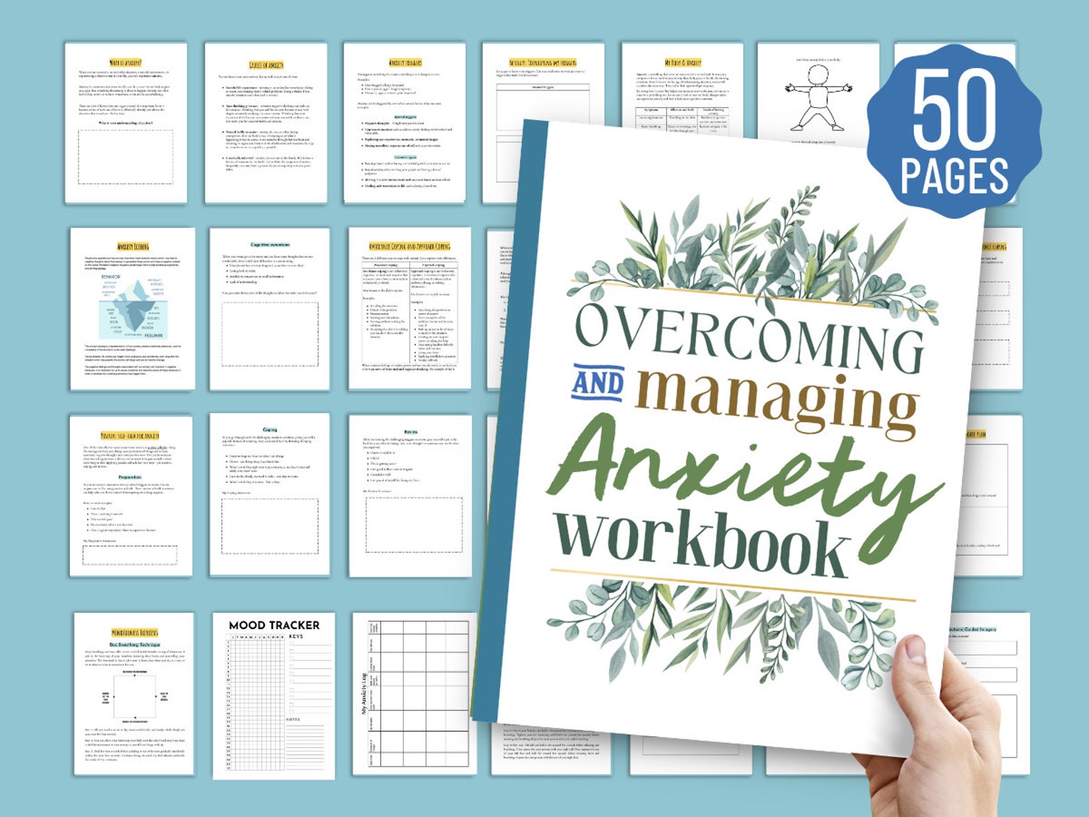 206 Social Work Worksheet Psychology Therapy Resources - Etsy