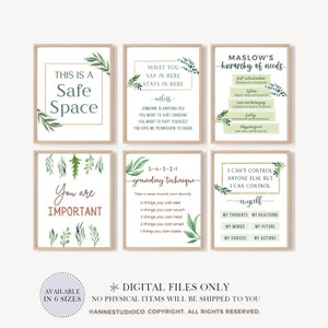 15 Social Worker Office Decor School Counselor Poster Social Work Wall ...