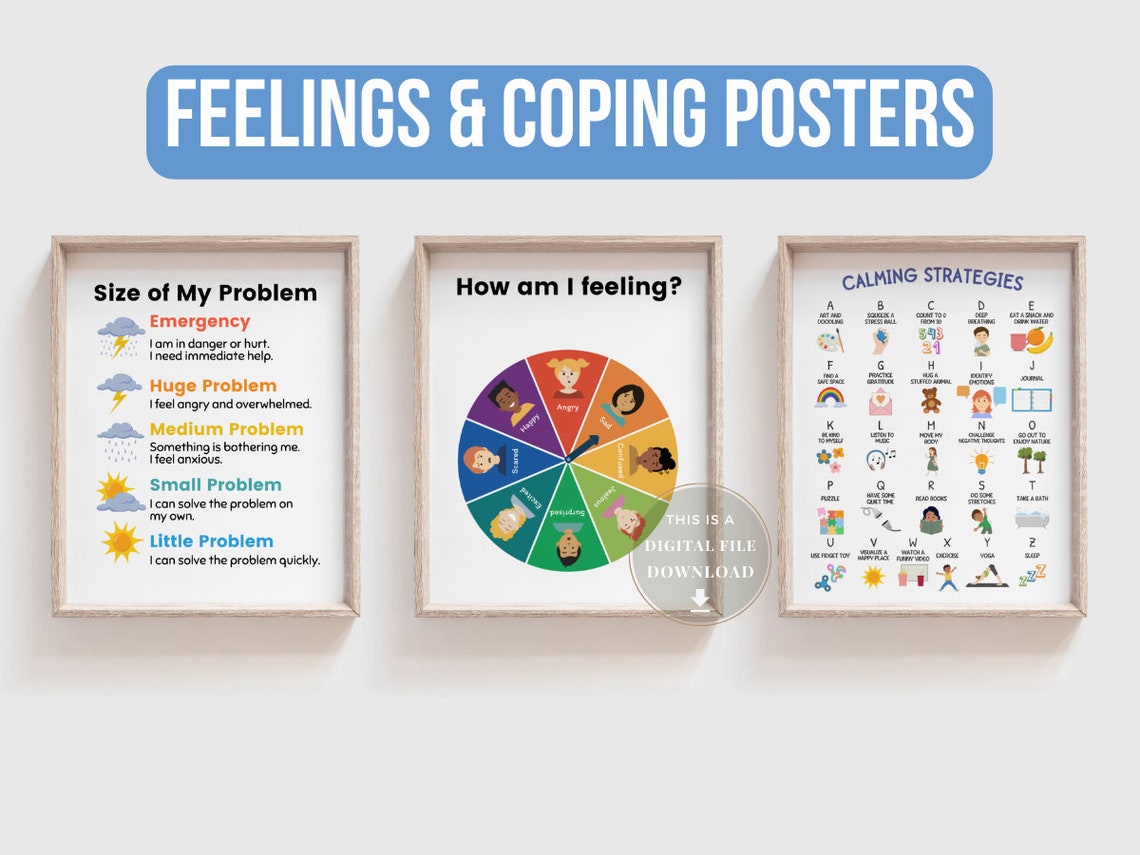 34 Social Emotional Learning Posters SEL Classroom Decor - Etsy