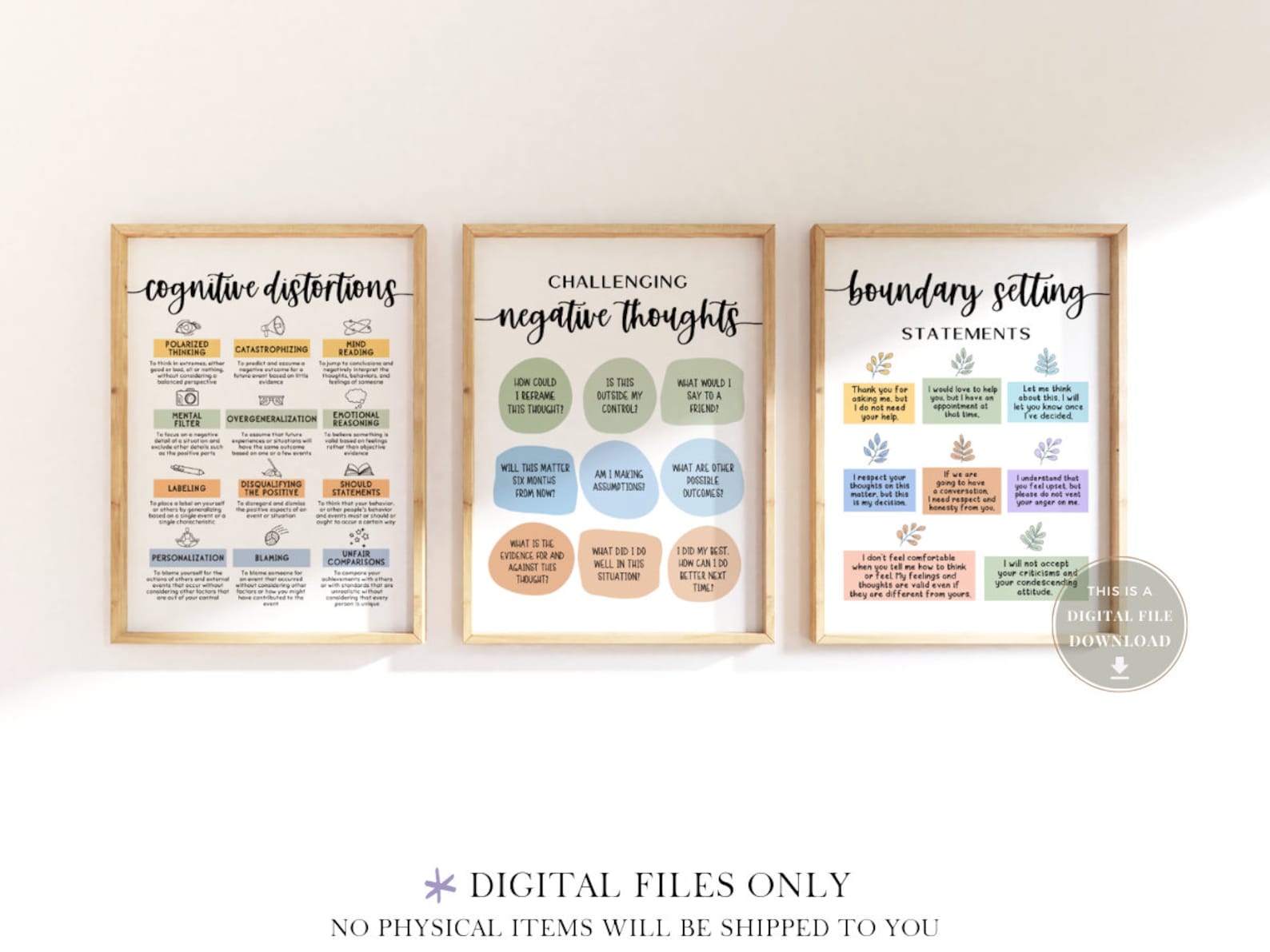 16 Therapist Office Decor Social Worker Posters Therapy Wall - Etsy