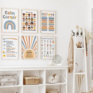 40 Calming Corner Posters Preschool Toddler Coping Skills Kids - Etsy