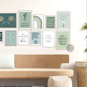 16 Spanish Therapy Prints Therapist Office Decor Counseling Posters ...