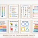 40 Calm Corner Posters Calming Down Corner Prints Decor Coping Skills ...