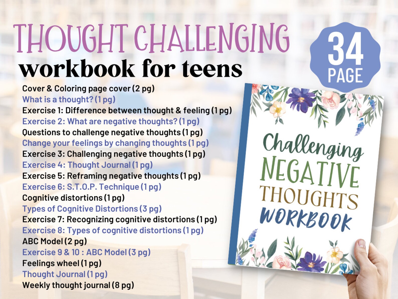 Counselor Worksheets Teens Counseling Therapy Handouts - Etsy