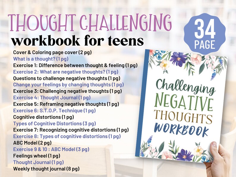 Counseling Bundle Therapy Worksheets for Teens Psychology - Etsy