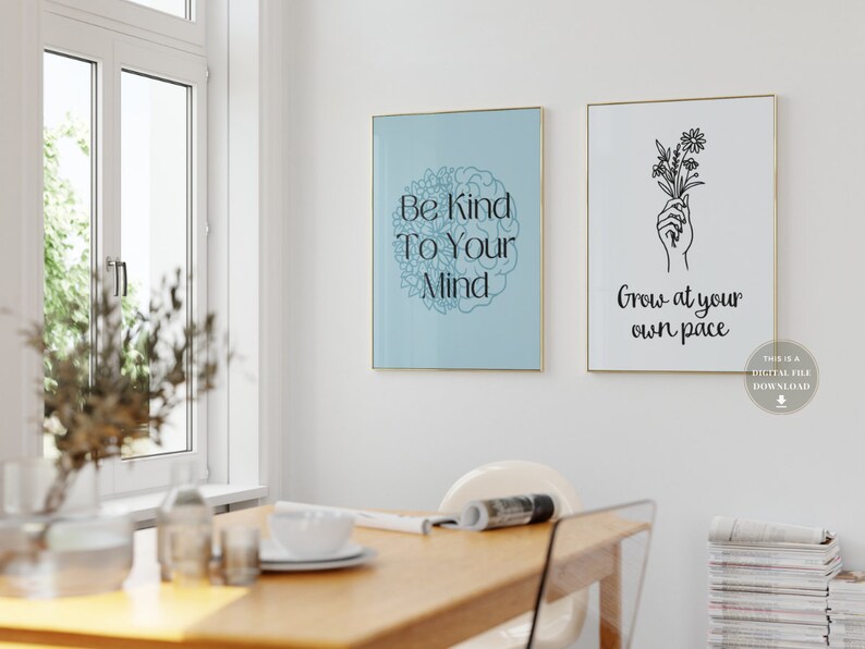 16 Therapy Office Decor Bundle Mental Health Posters - Etsy