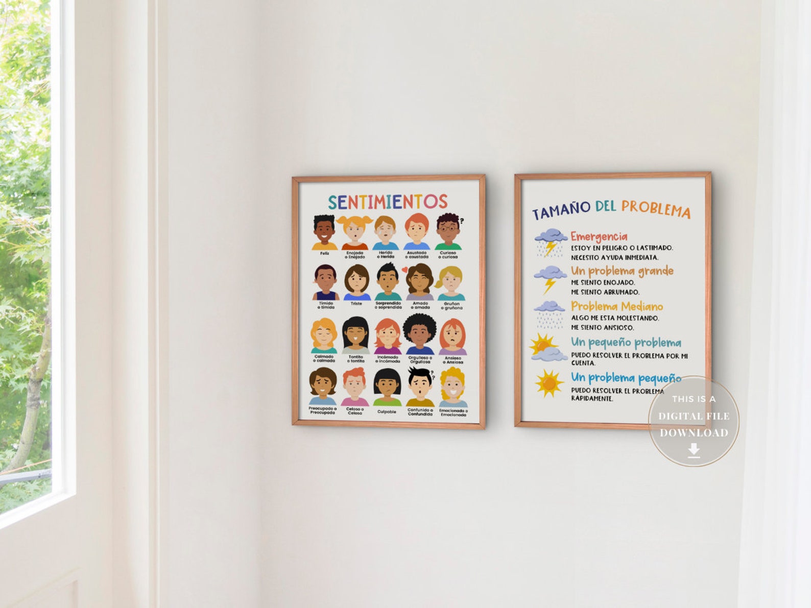 30 Spanish Calm Down Corner Posters Sign Kit Calming Decor - Etsy