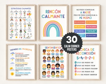 Mindfulness Breathing Cards for Kids Calm Down Corner School Counseling ...