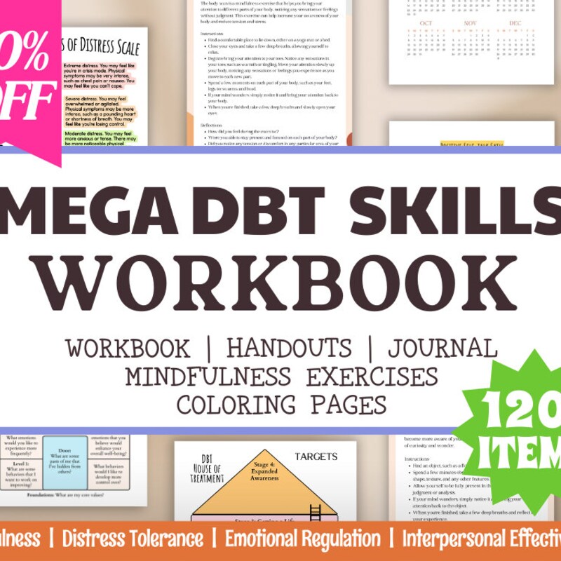Dbt Workbook - Etsy