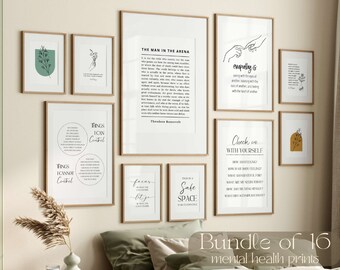 Daily Positive Affirmations Digital Posterself-talk - Etsy