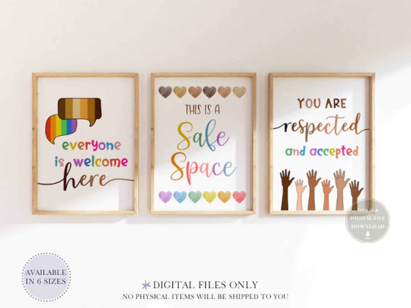15 Inclusive Classroom Decor Posters School Counselor Office - Etsy