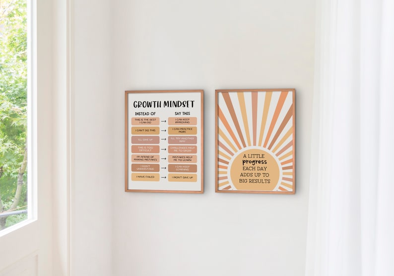 20 Boho Therapy Office Decor Mental Health Poster School - Etsy