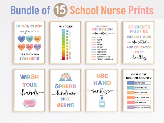 Printable School Nurse Poster