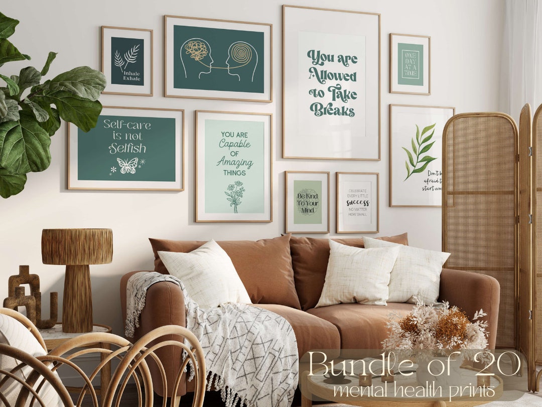 20 School Counselor Decor Sign Posters Therapist Office Social Worker ...