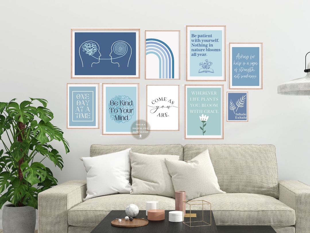 20 Therapist Office Art Decor Signs School Counseling Posters Therapy ...