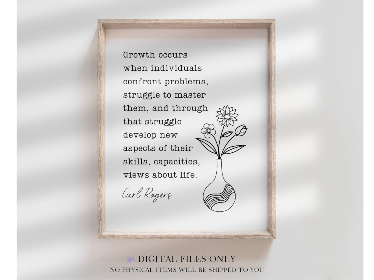 Carl Rogers Quote Psychology Prints Psychologist Art Poster - Etsy