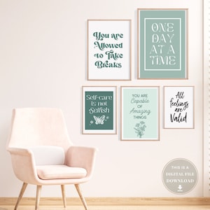 20 Therapist Office Decor Posters Counseling Signs Therapy Wall Art ...