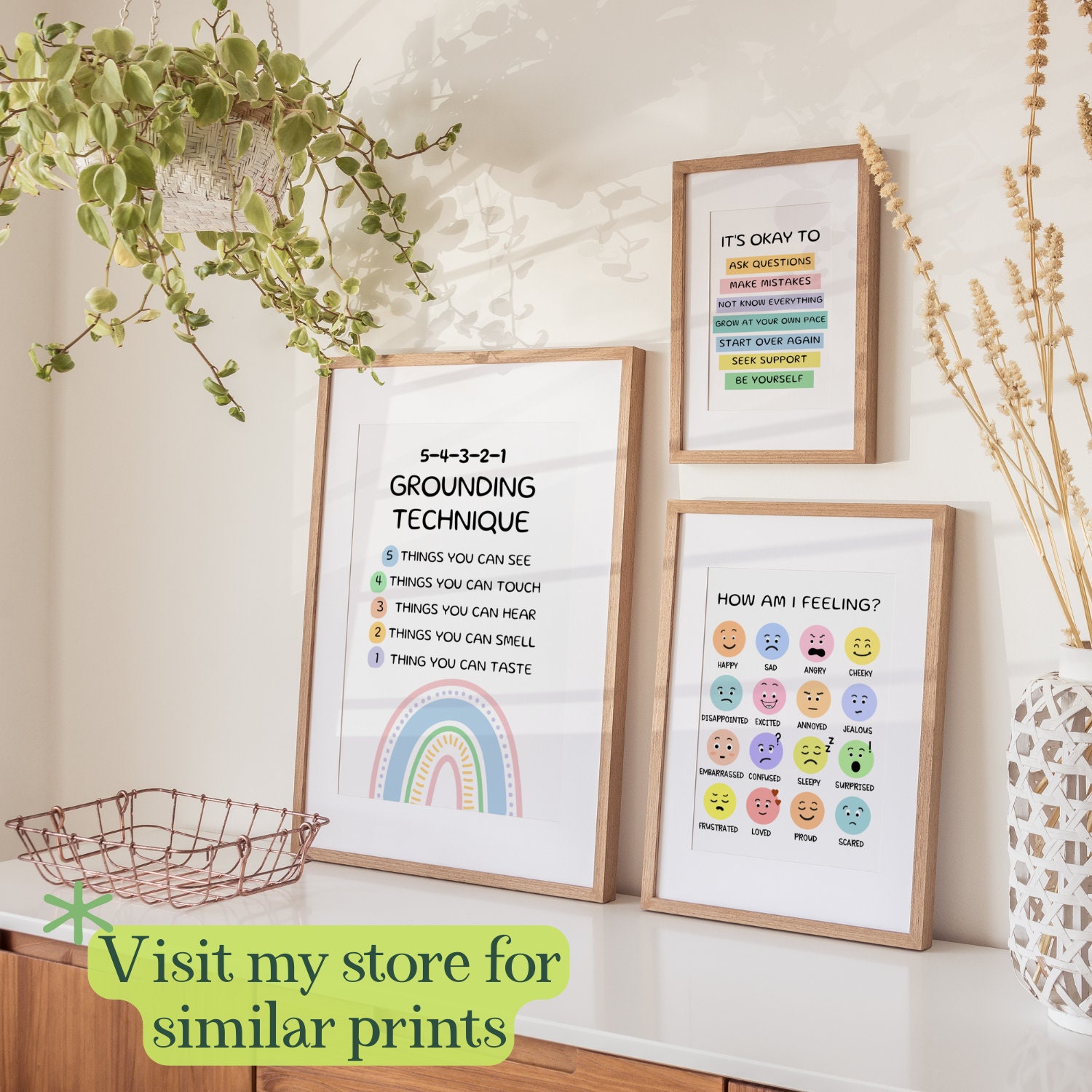 Growth Mindset Poster School Psychologist Office Decor - Etsy