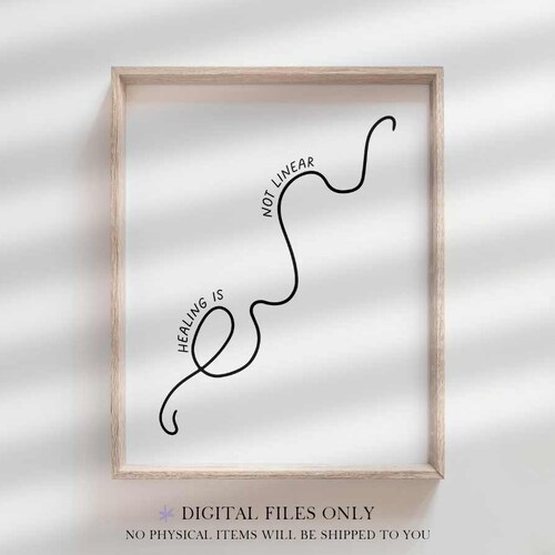 Healing Psychologist Poster Therapy Office Decor School Wall - Etsy