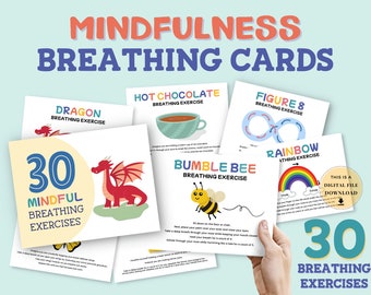 Breathing Exercises Poster - Etsy UK