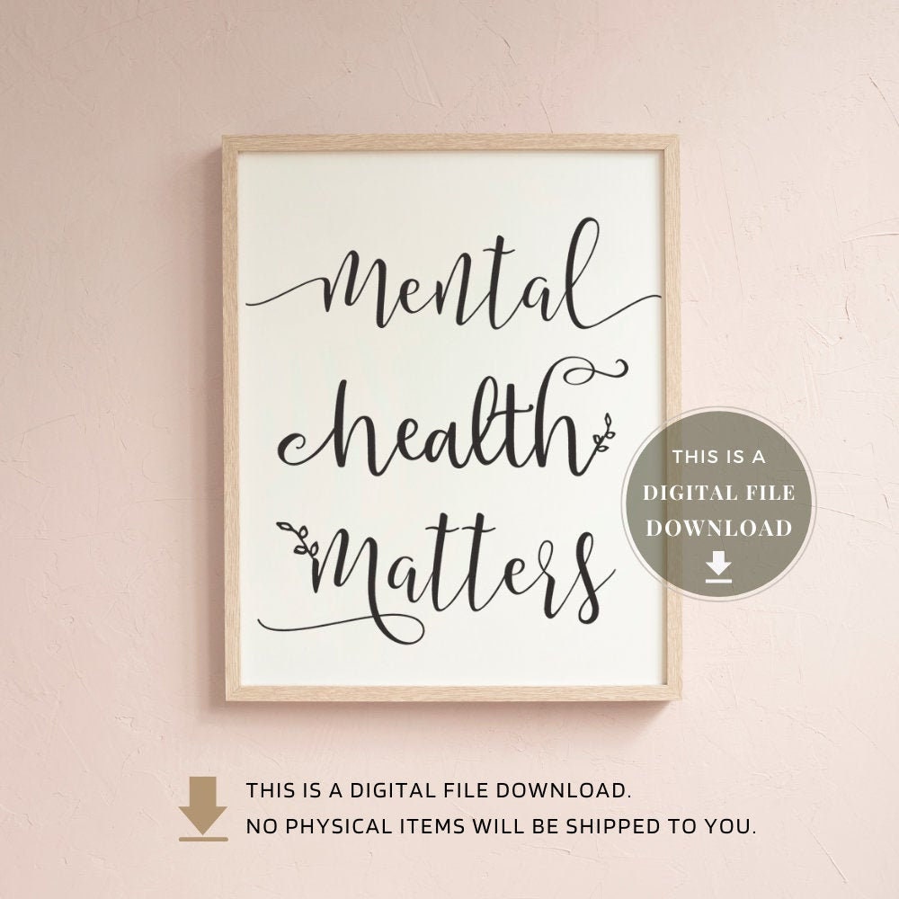 Counselling Sign Art School Psychologist Poster Counseling | Etsy