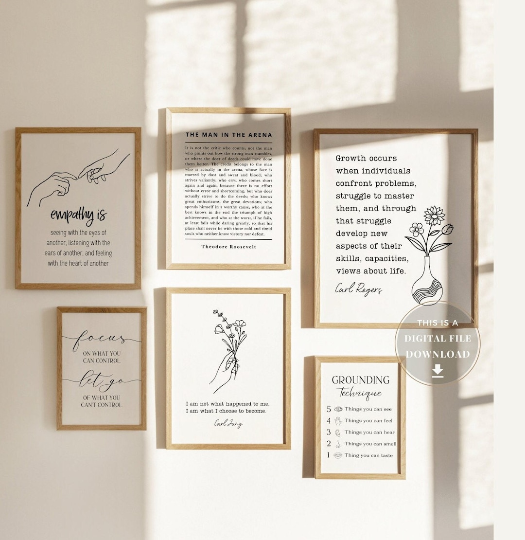 14 School Counseling Posters Counselor Office Decor Psychologist ...