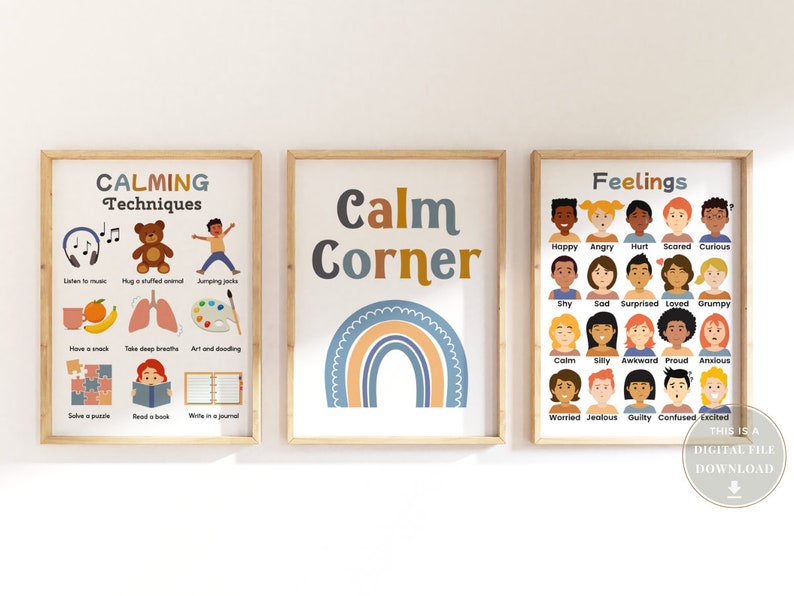 22 Boho Counseling Posters School Counselor Office Decor - Etsy