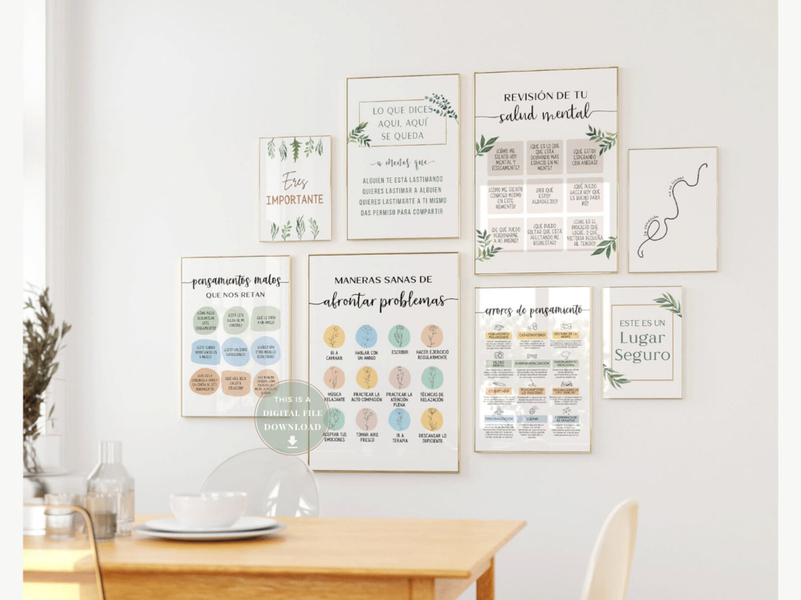 22 Spanish Counselor Poster Mental Health Counseling Office - Etsy