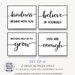 Bundle Set of 8 School Social Work Office Decor Prints Psychology ...