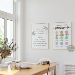 Bundle 18 School Counselor Office Decor Mental Health Posters ...